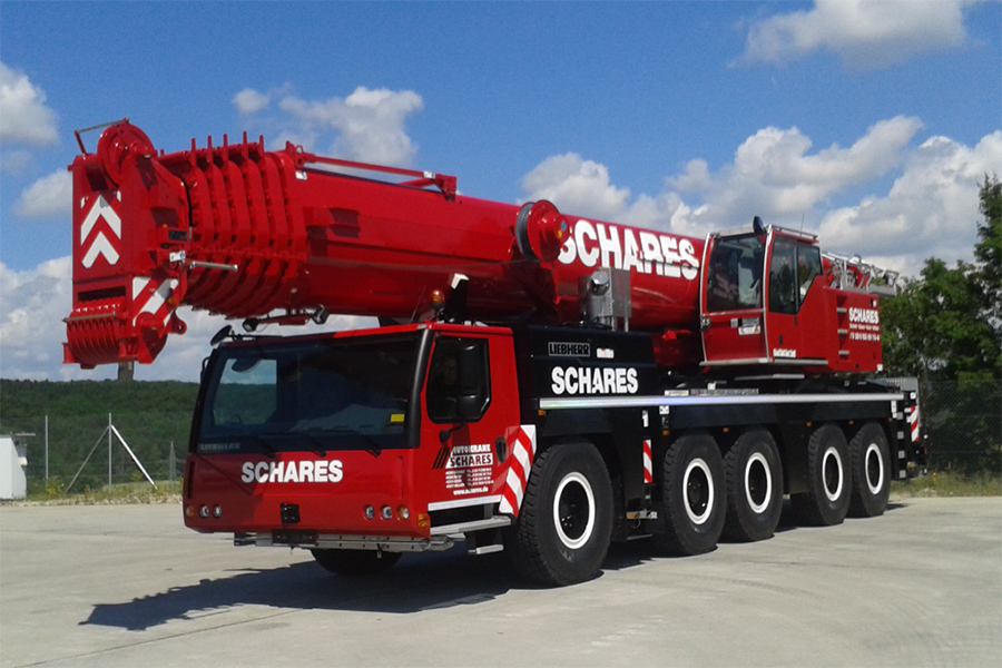Mobilkran und Teleskopkran mieten - Krane Schares